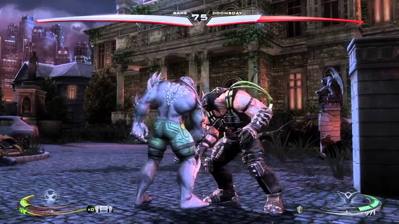 Injustice: Gods Among Us bane vs doomsday - YouTube