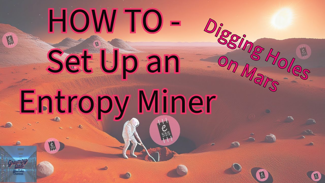 "HOW TO" Set Up a new Entropy Miner - Mining DEPIN Meme Coin - # ...