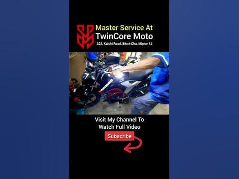 Apache RTR 4V DD Refresh Master Service 2023 TwinCore Moto Mirpur Bike Wash Carburettor Clean ...