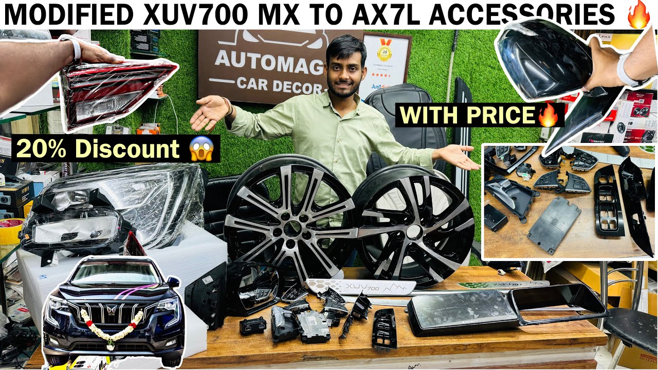Xuv 700 MX To AX7L Modified 🔥 Xuv700 MODIFICATION 😱 Xuv 700 Mahindra ...