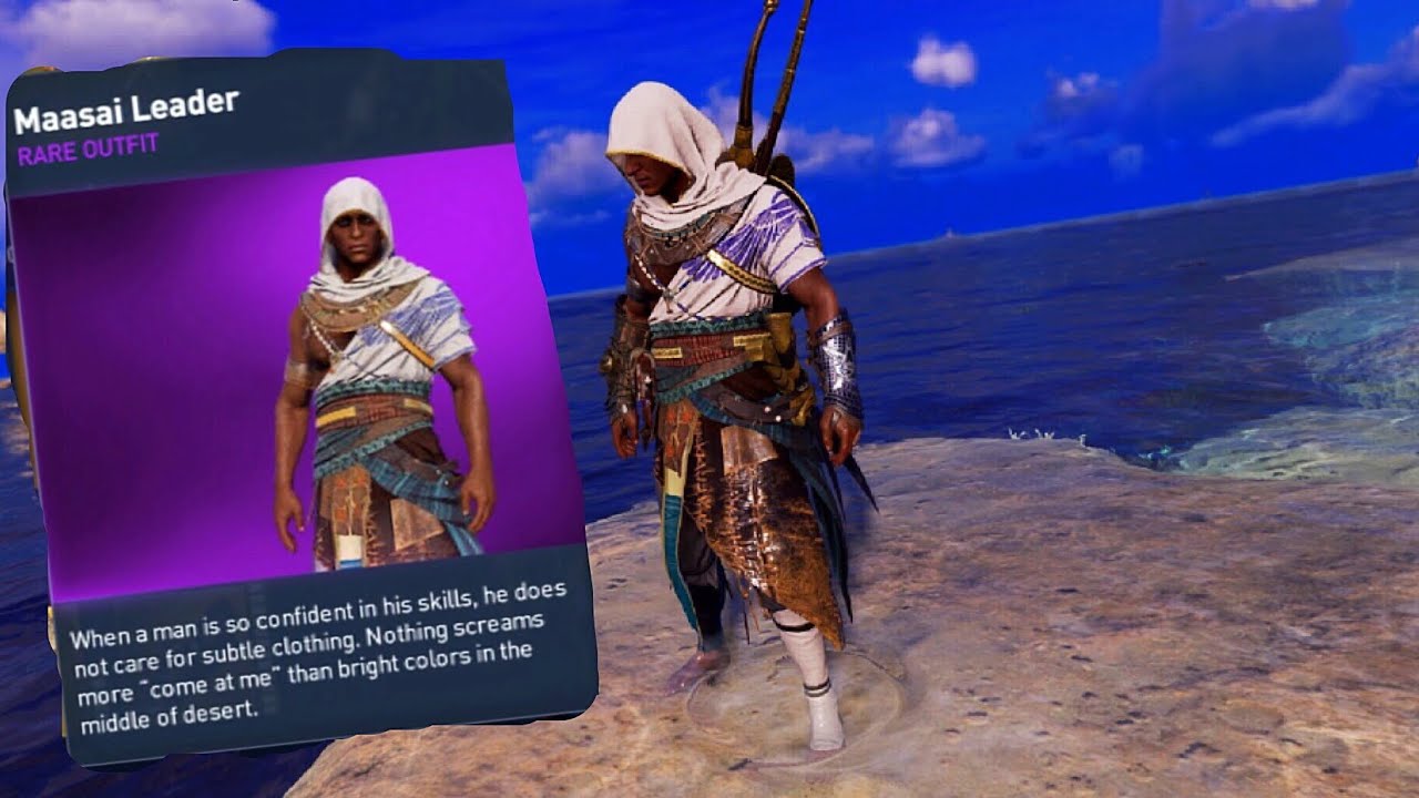 Assassin’s Creed Origins - The Hidden Ones DLC (Maasai Leader DLC ...