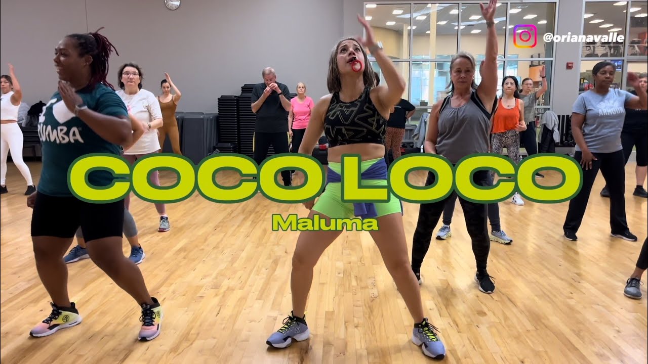 ZUMBA Fitness || COCO LOCO - Maluma | Zumba Choreography - YouTube