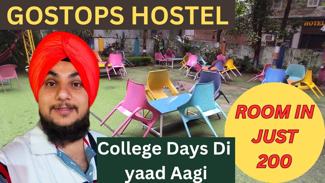 Best Hostel For Stay In Rishikesh Room In Just 200 Only || Gostops ...