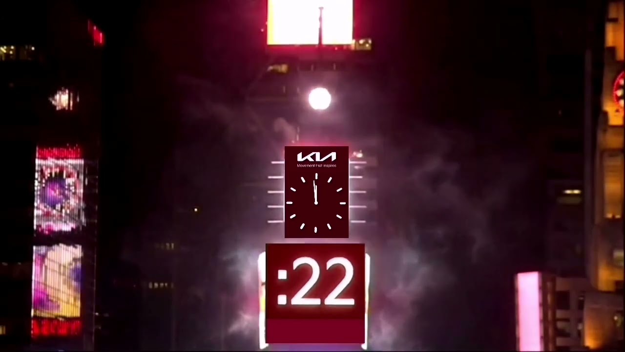 2023 Ball Drop Concept (Kia 2022 Countdown Red Variant) - YouTube