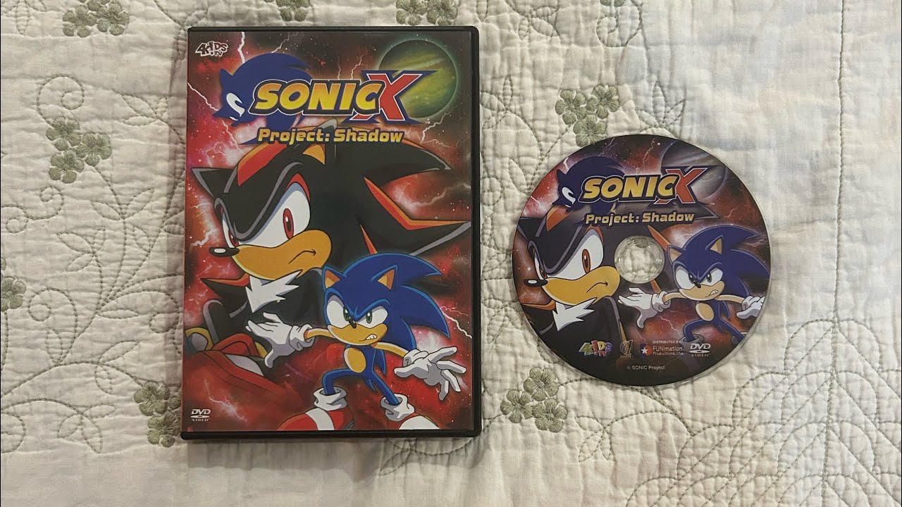 Opening To Sonic X Project: Shadow 2005 DVD - YouTube