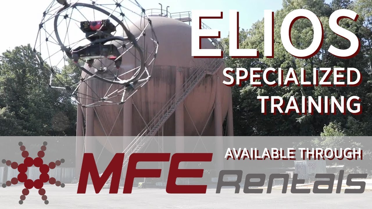 Flyability Elios Specialized Drone Training Available Through MFE Inspection Solutions - YouTube