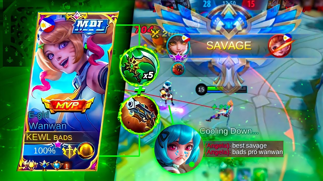 WANWAN SATISFYING ULTIMATE ( Best Savage? ) GLOBAL WANWAN | MLBB - YouTube