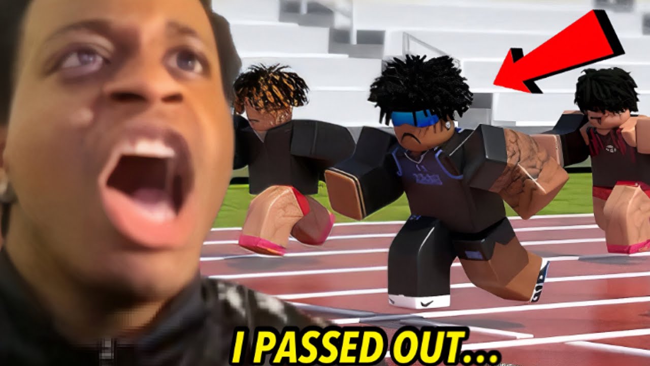 I ALMOST PASSED OUT... ROBLOX TRACK & FIELD INFINITE - YouTube