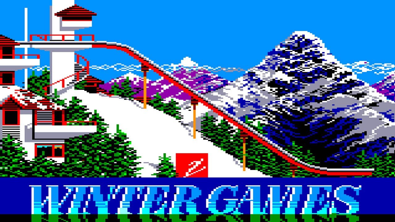 [Amstrad CPC] Winter Games - Longplay - YouTube