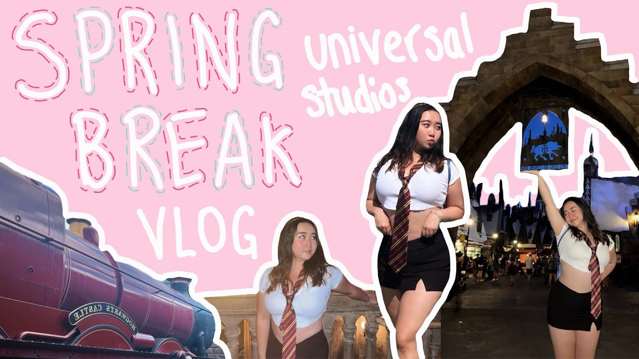 Spring Break Vlog #8 | Universal studios, best rides I’ve ever been on ...