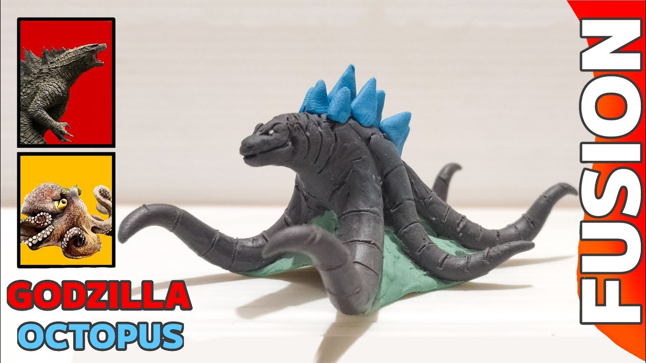 Godzilla2021 Fusion Octopus : StopMotion - YouTube