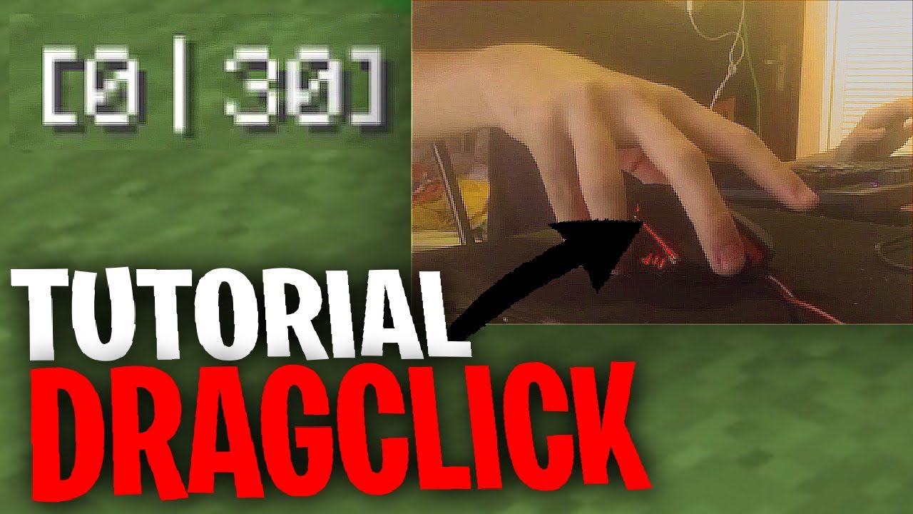 Como HACER DRAG CLICK para PUENTES en MINECRAFT! - YouTube