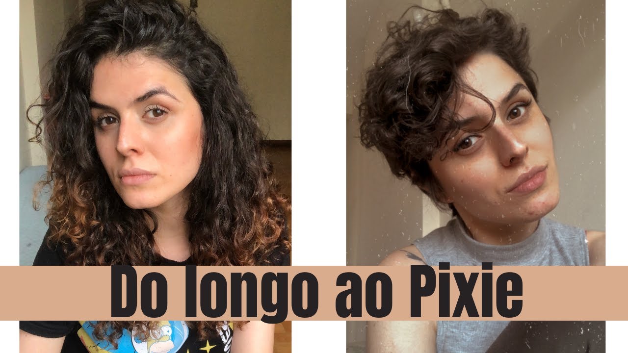 Do Longo ao Pixie - Cabelo cacheado 2c/3a - YouTube