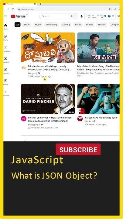 JavaScript Tutorial For Beginners (What is a JSON Object?) JavaScript Interview, Learn ...