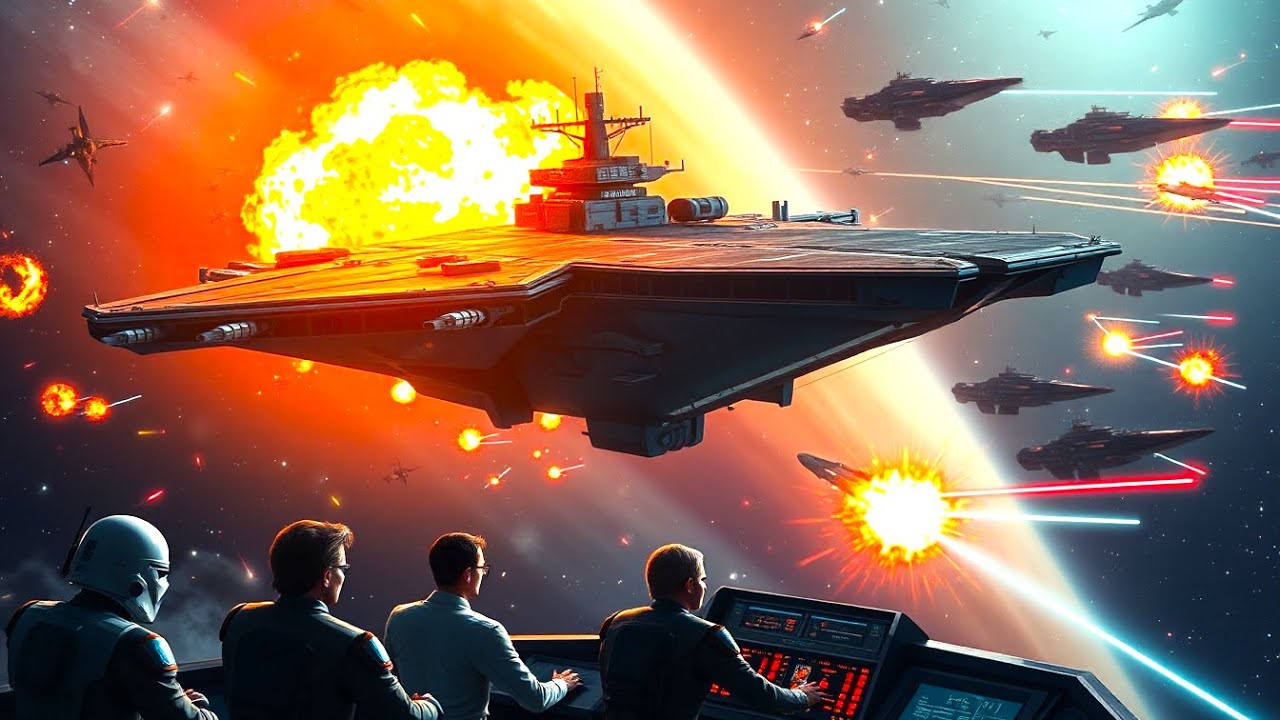 Earth's Hidden Supercarrier Stuns the Galactic Empire! | Best HFY ...