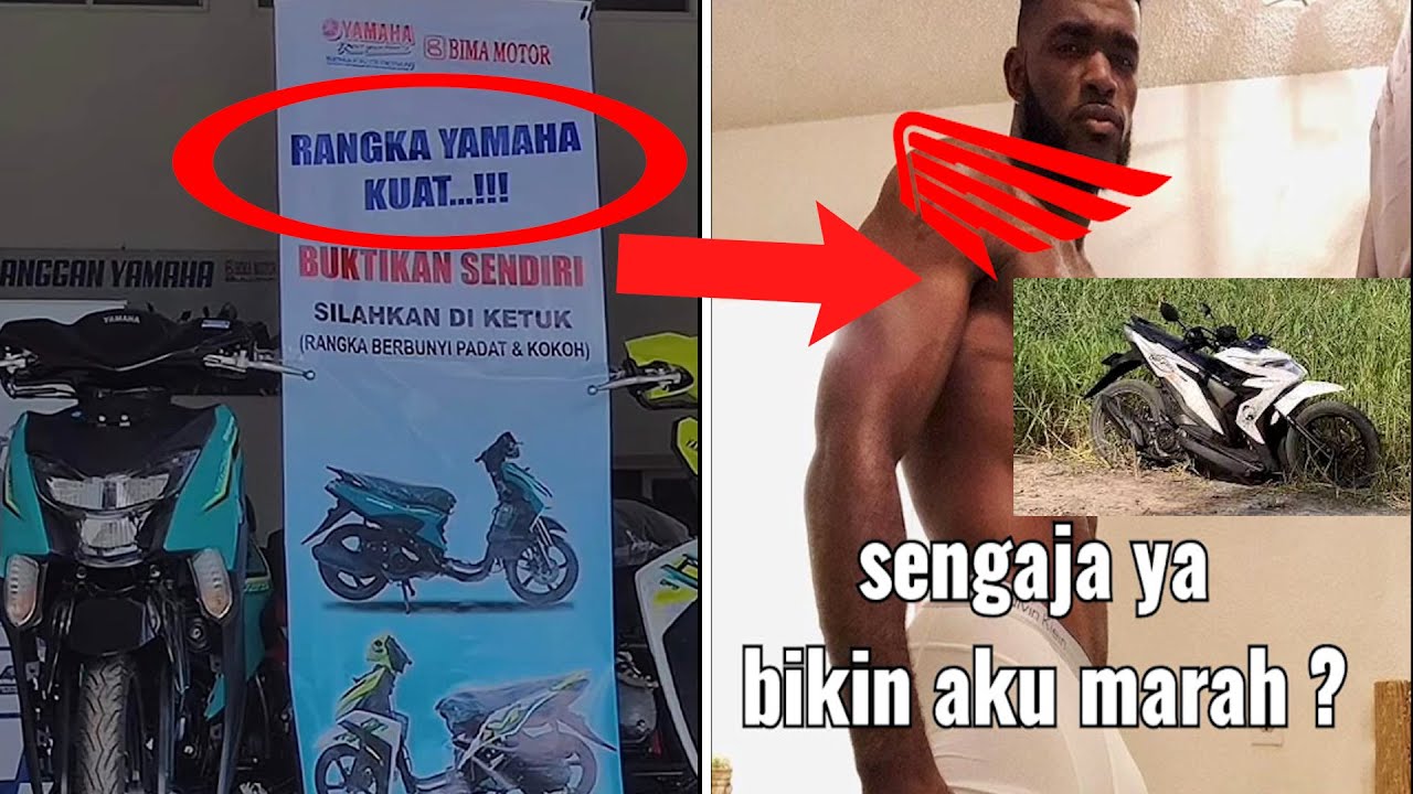 Ketika Rangka eSAF Honda Disatirin Yamaha... - YouTube