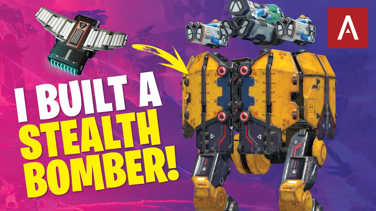 🔴 War Robots - I turned SHELL into a STEALTH BOMBER! WR Live Stream ...