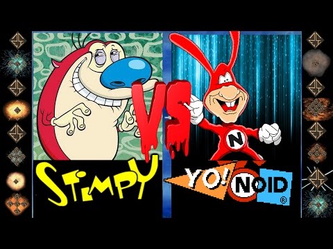 Stimpy (John Kricfalusi) vs The Noid (Dominos Pizza) - Ultimate Mugen Fight 2016