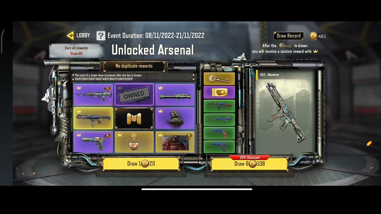 *NEW* Unlocked Arsenal in Codm Legendary GKS - YouTube