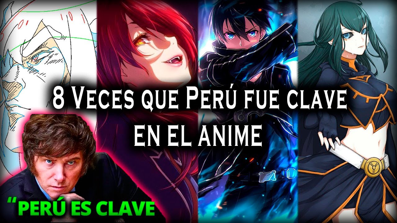 8 Veces que Perú fue clave en el anime - YouTube