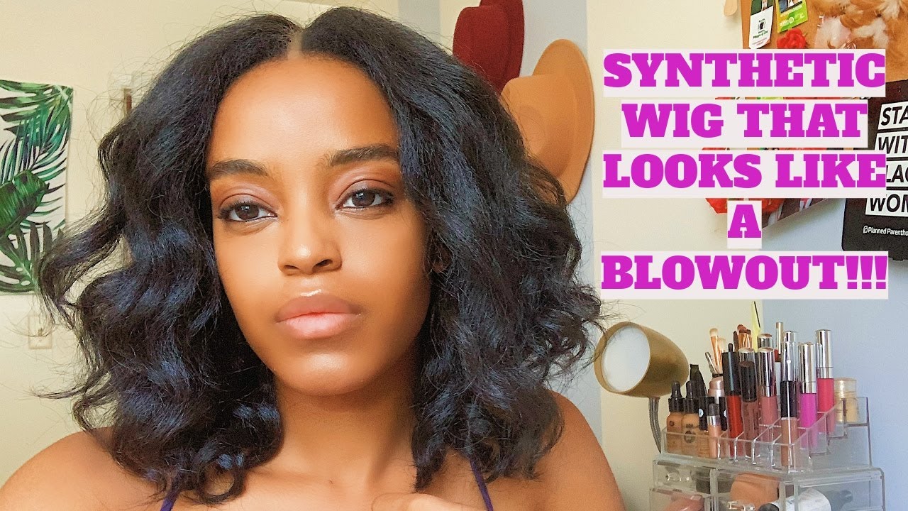 NATURAL EVERY DAY WIG!!! YAKI TEXTURE: JANET COLLECTION JODE WIG - YouTube