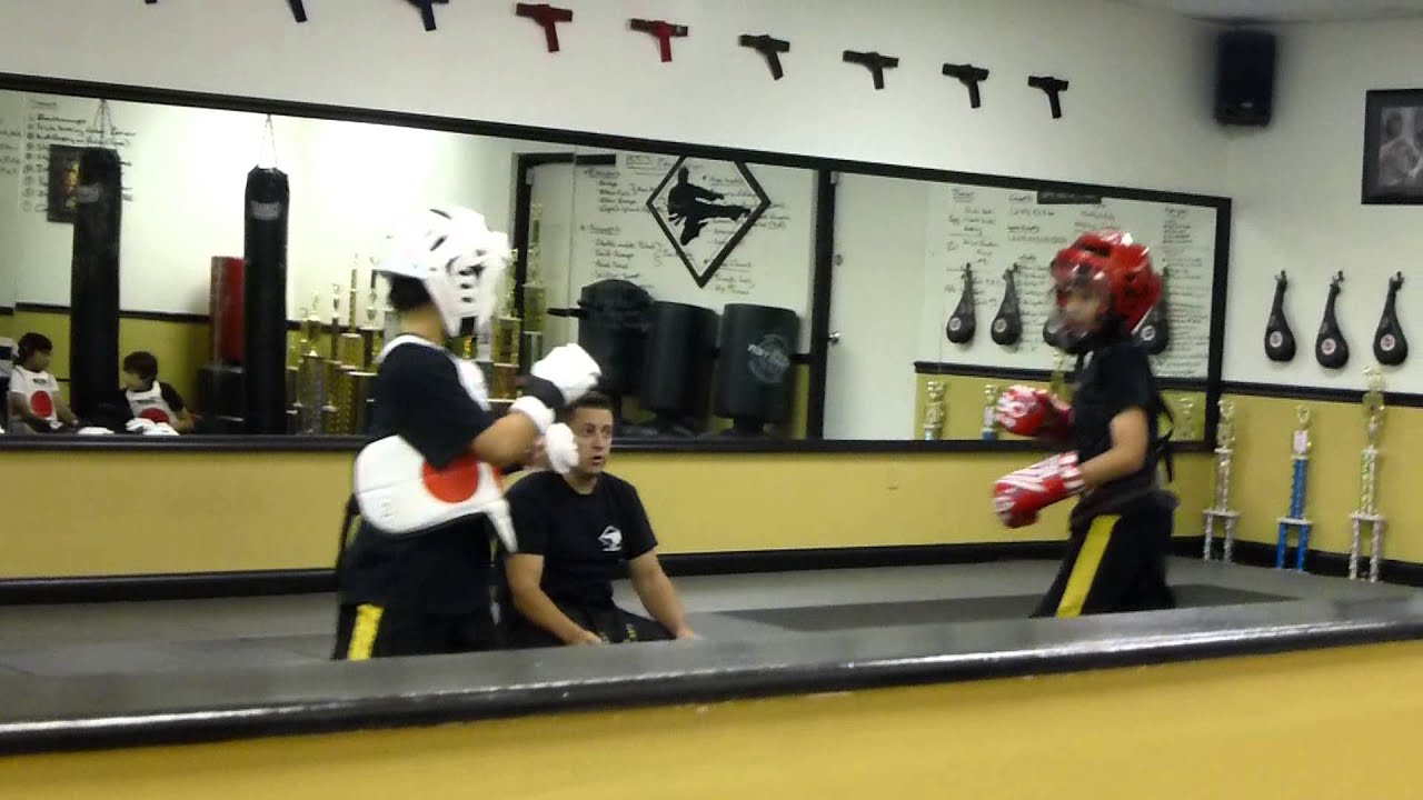 First Sparring class practice - YouTube