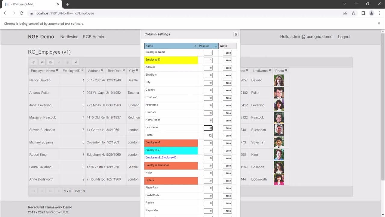 RecroGrid Framework Demo project initialization - YouTube