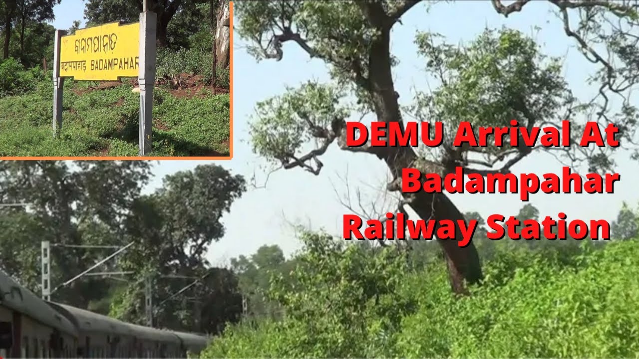 Arrival at Badampahar railway station #Tata #Badampahar #train #video # ...