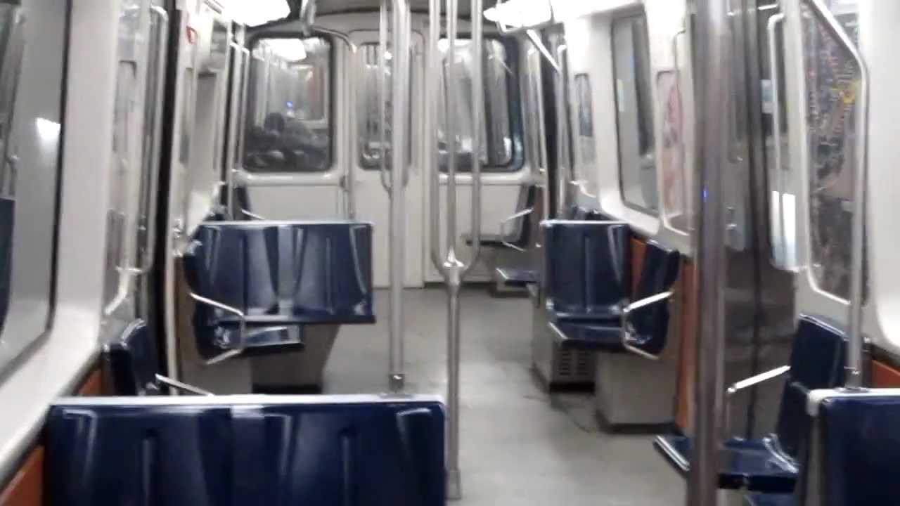 Montreal Metro-Train 79-707 Orange Line(Montmorency to De la Concorde ...