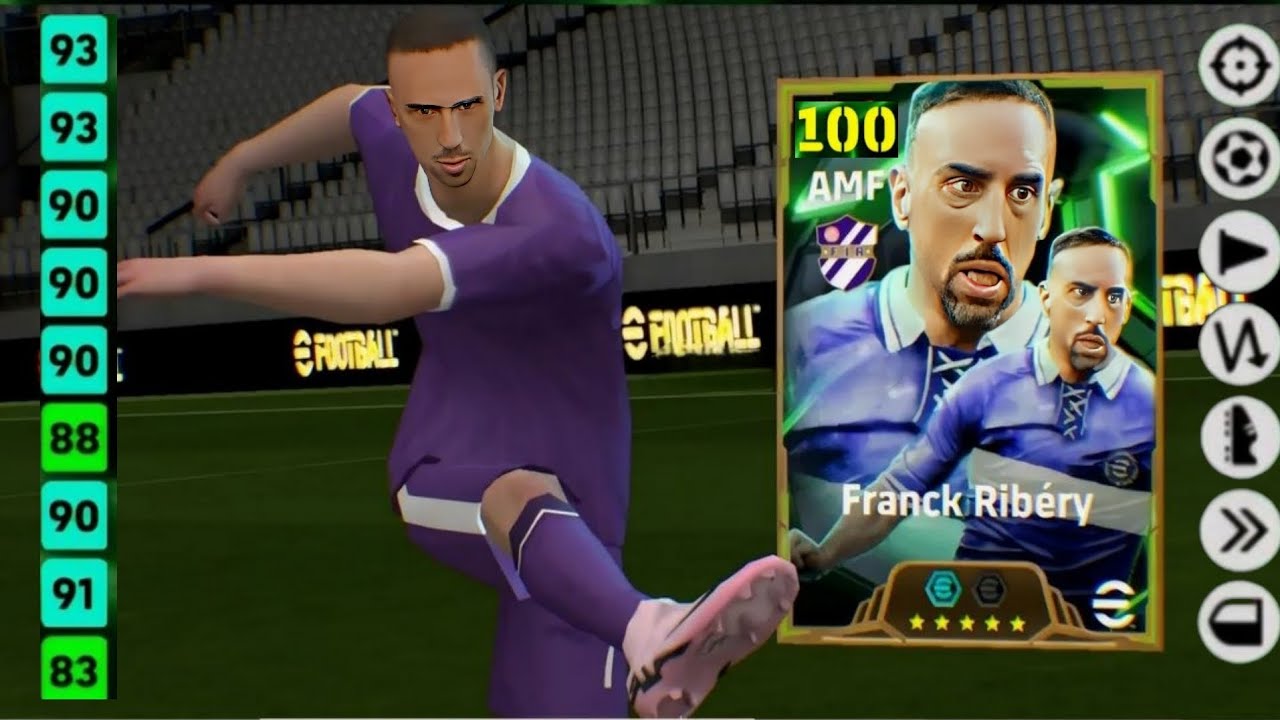 How To Train Daily Game Frank Ribery In eFootball 2025 Mobile||Epic ...