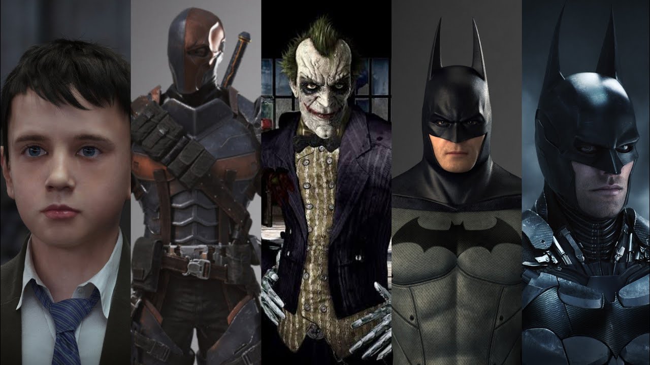 Batman Arkham - All CGI Trailers - YouTube