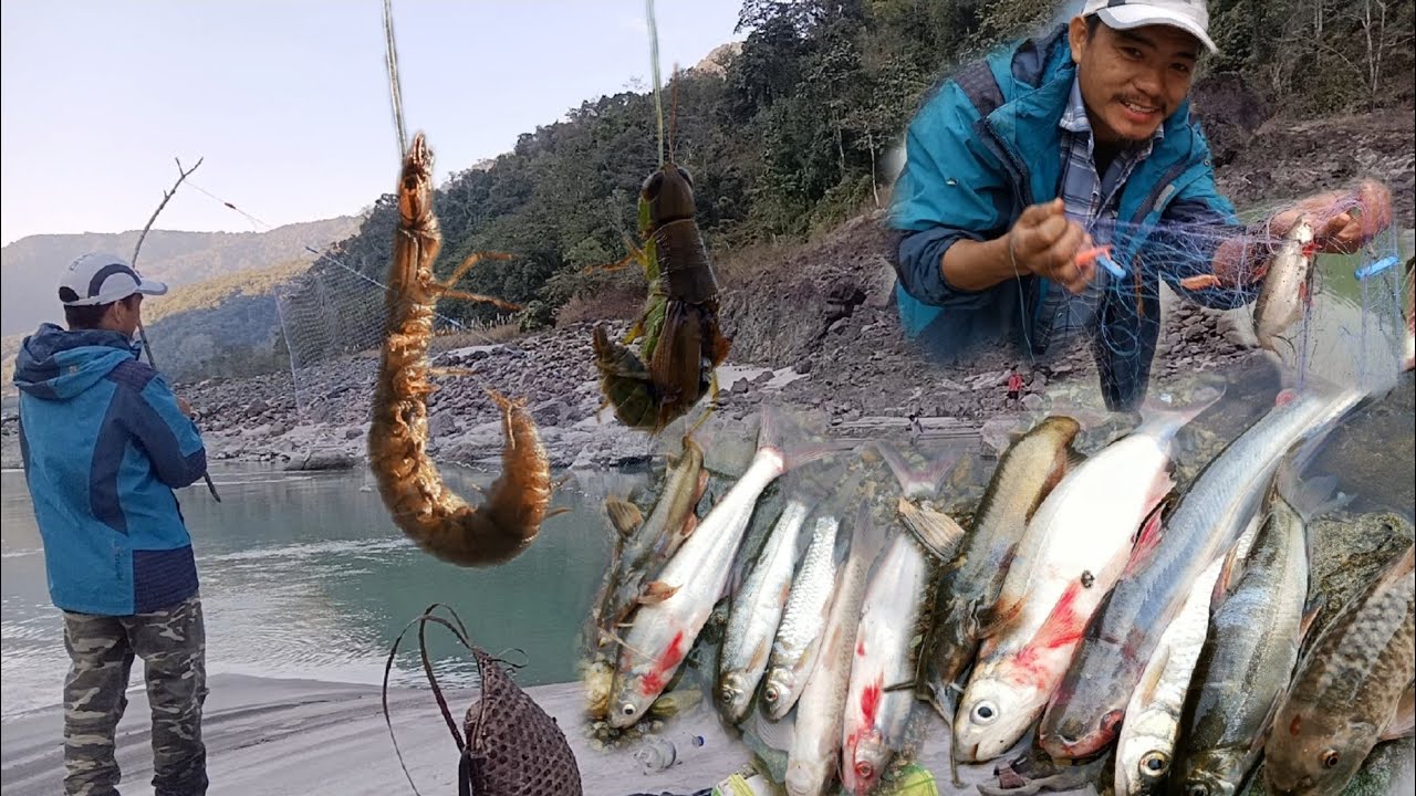 WHICH IS THE BEST? HOOK FISHING OR NET FISHING, IN WINTER - YouTube