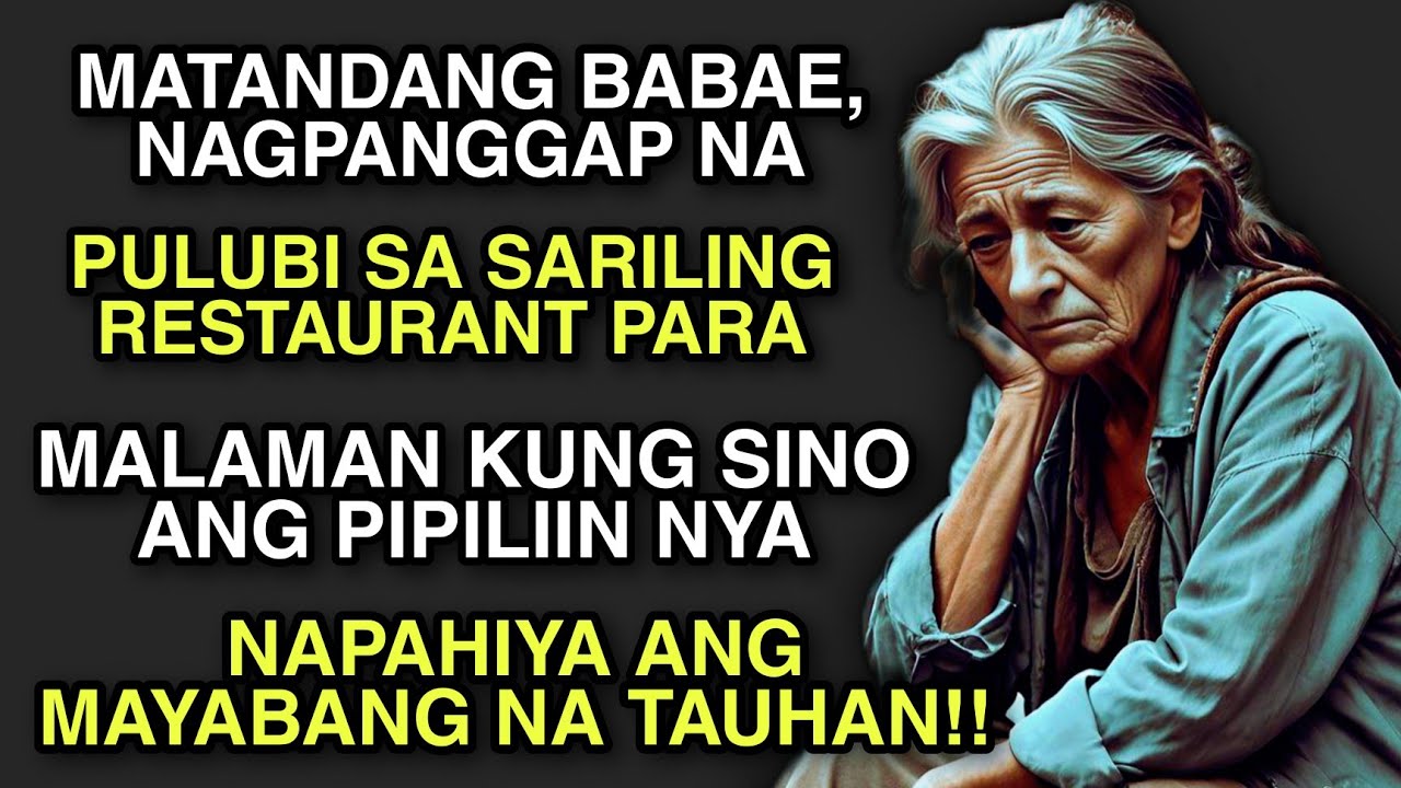 NAGPANGGAP NA PULUBI ANG MATANDA PARA MALAMAN KUNG SINO AMG GAGAWING ...