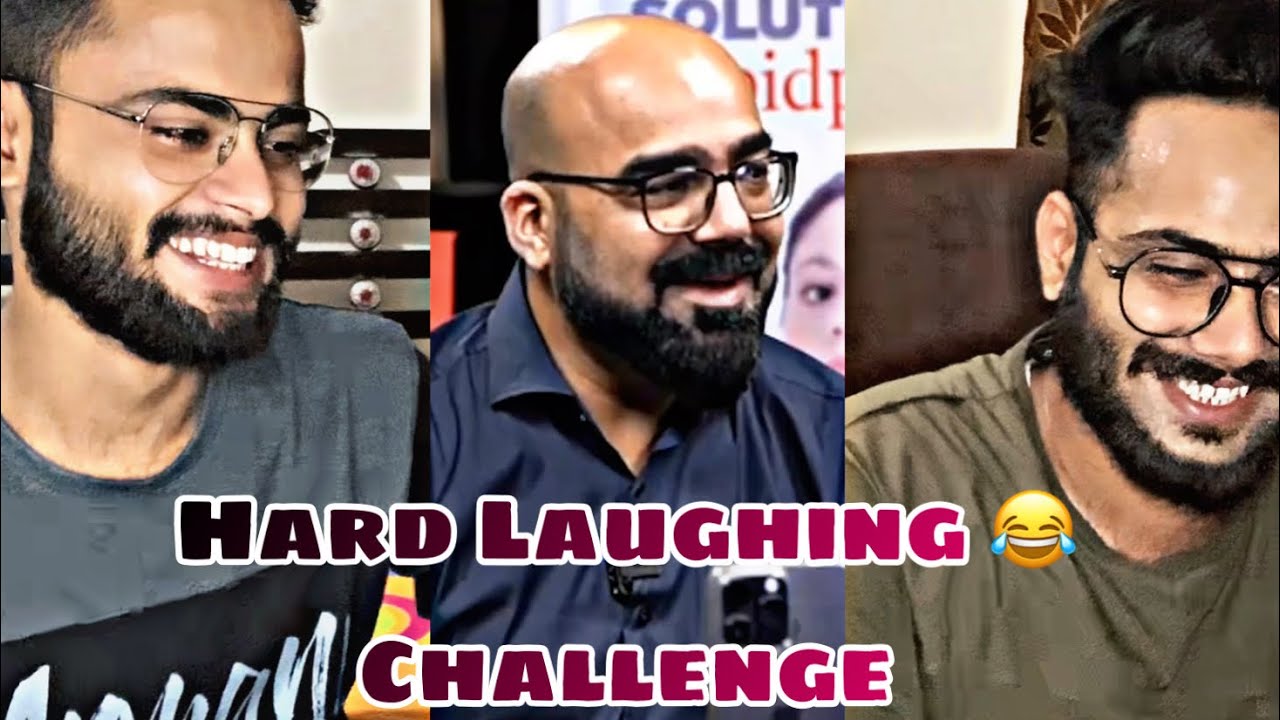 Hard Laughing 😂 Challenge #funny #youtube #video #viral #foryou #comedy ...