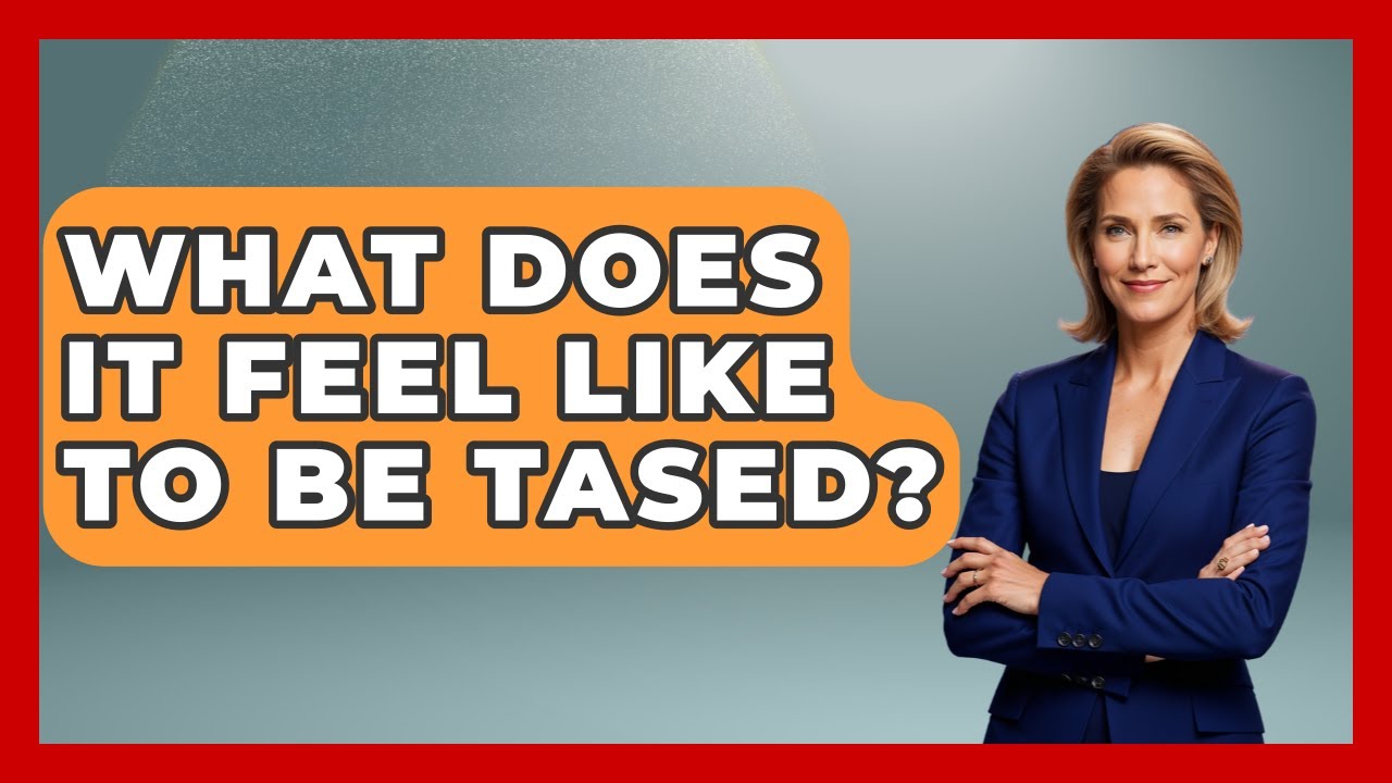 What Does It Feel Like To Be Tased? - Law Enforcement Insider - YouTube