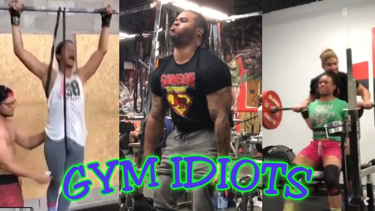 Gym Idiots - Samson Fletcher Deadlift, Two Squat Fails, & More - YouTube