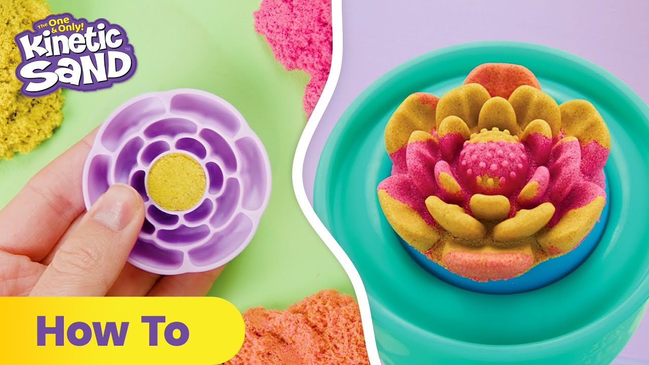 NEW SquishBlossom How To | Kinetic Sand | Toys for Kids - YouTube