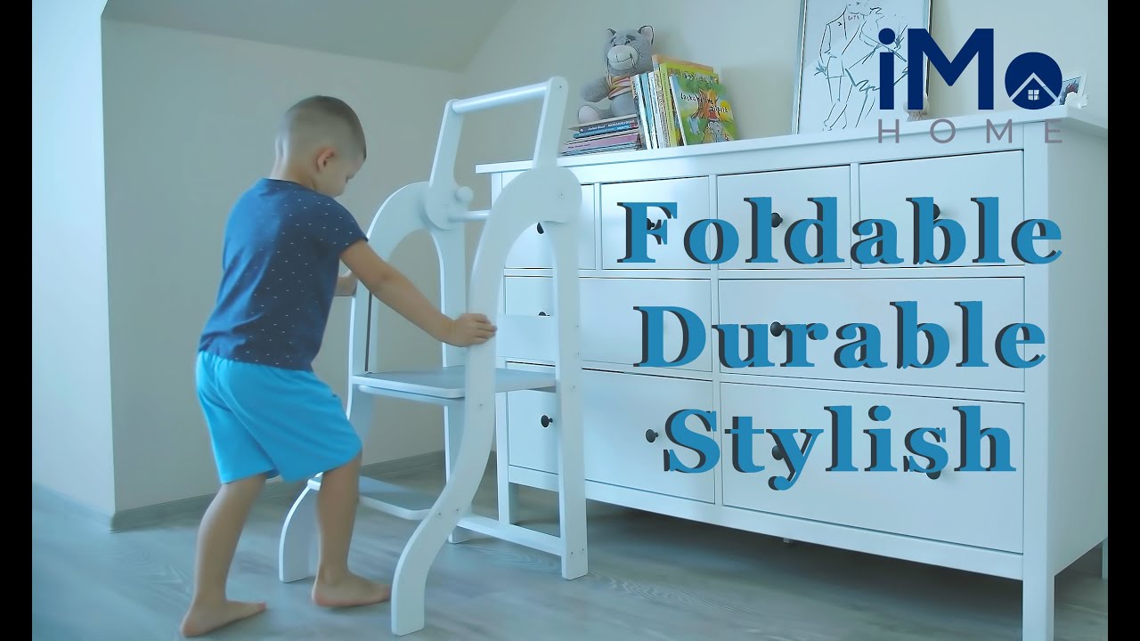 Perfect learning tower for kids - Folding step stool - kitchen helper ...