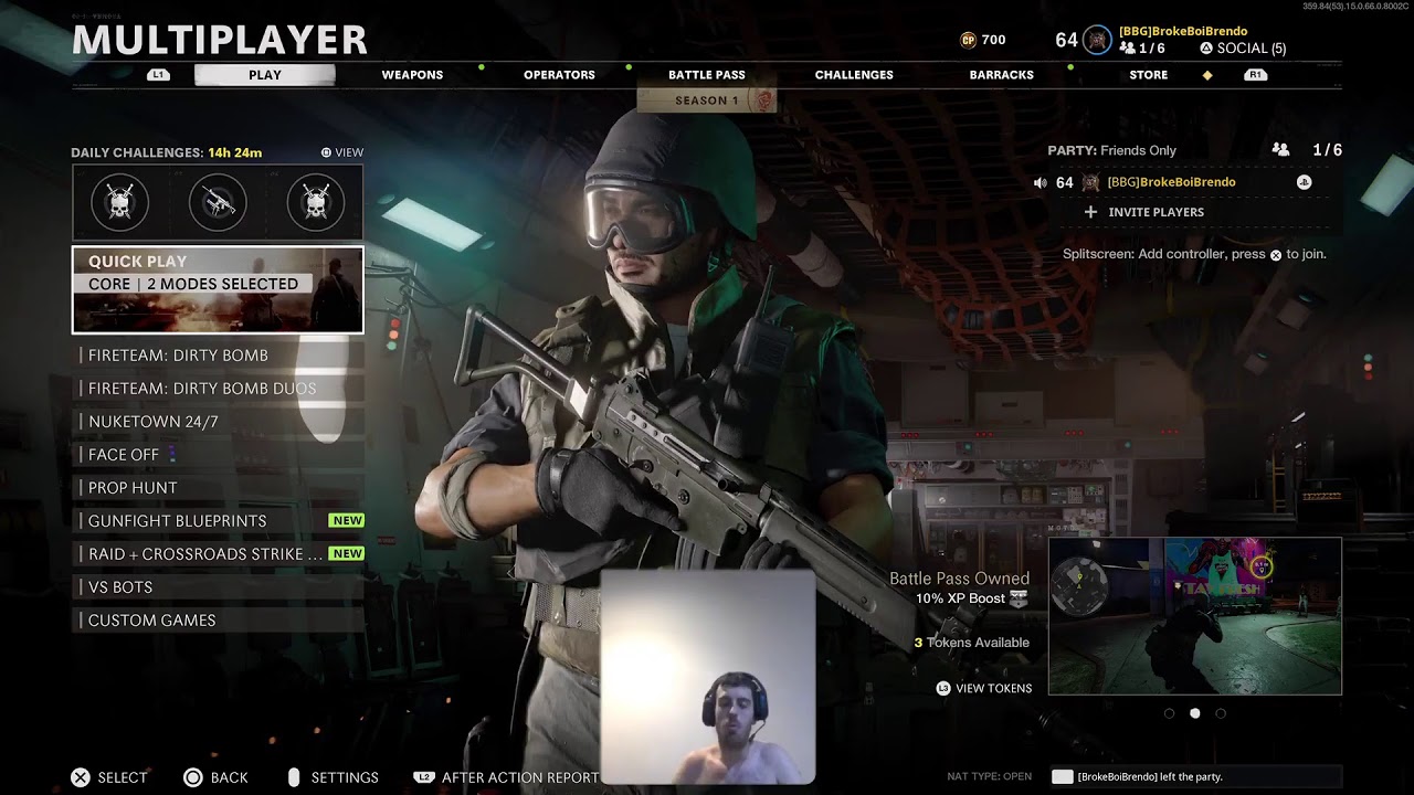 PS5 COD COLD WAR MULTIPLAYER IQ GODDD RECRUITING GOONS JOIN UP - YouTube