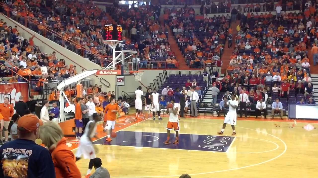 Clemson Basketball Dunks - YouTube