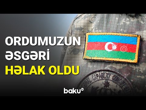 Hərbçimiz odlu silahdan açılan atəş nəticəsində həlak oldu (02.05.2023)