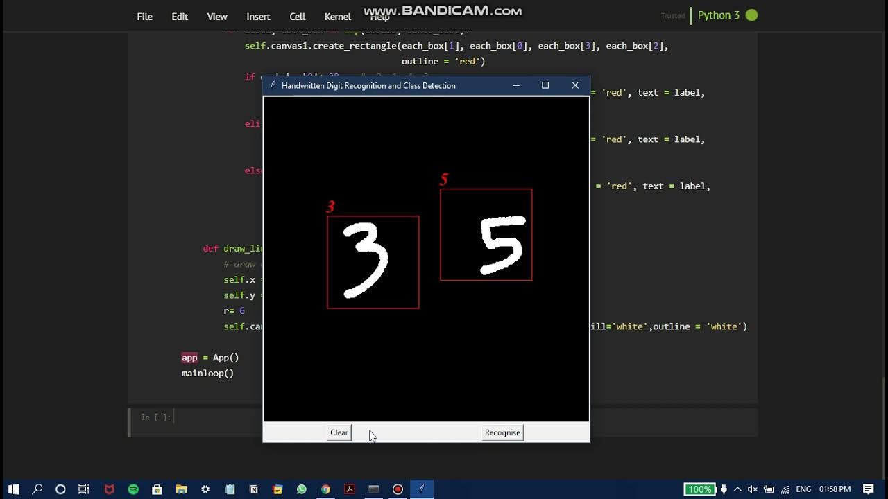 Handwritten Digit Recognition and Object Detection using TensorFlow ...