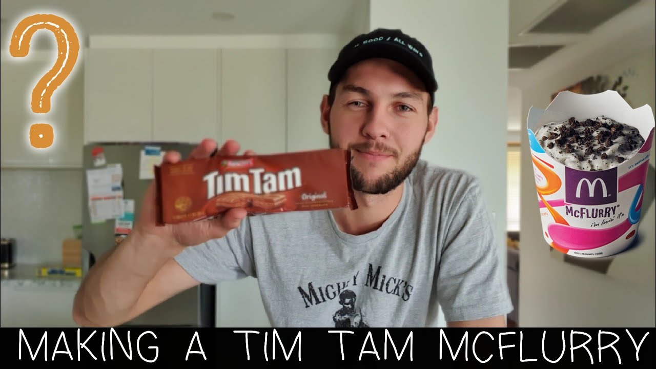 MAKING A TIM TAM MCFLURRY - YouTube