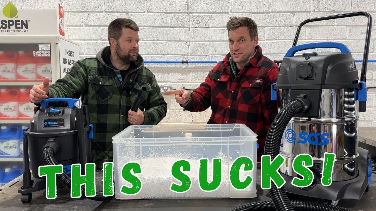 What Can You Suck Up With A Wet & Dry Vacuum? We Test SGS' NEW Range ...