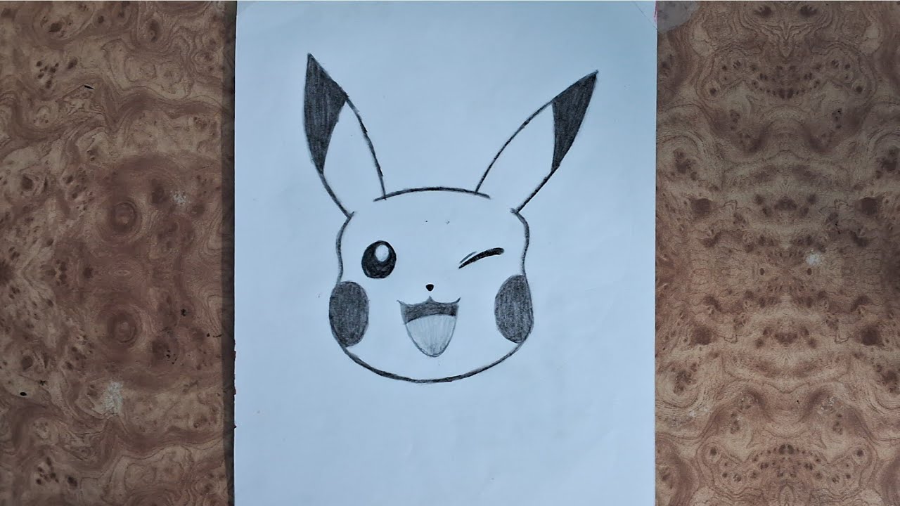 How to draw Pikachu 💥 || Beginners drawing tutorial step by step ...