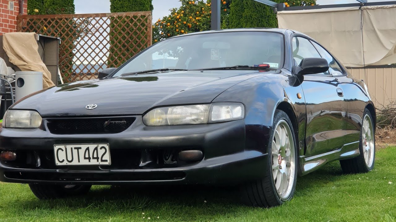 Walk around of my Trdsports Toyota Curren (3S-GE RedTop beams) - YouTube