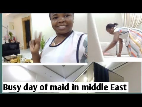 My daily routine as a maid - YouTube