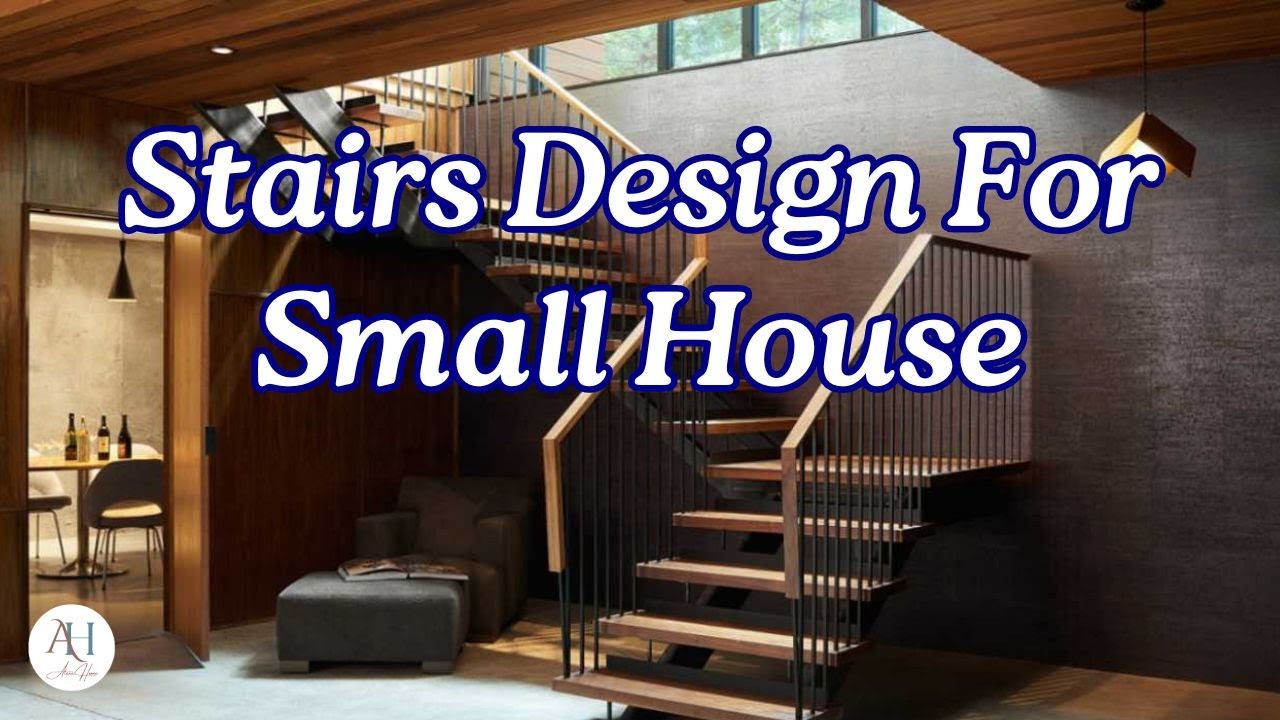 Eye-Catching Stairs Design For Small House Ideas - YouTube