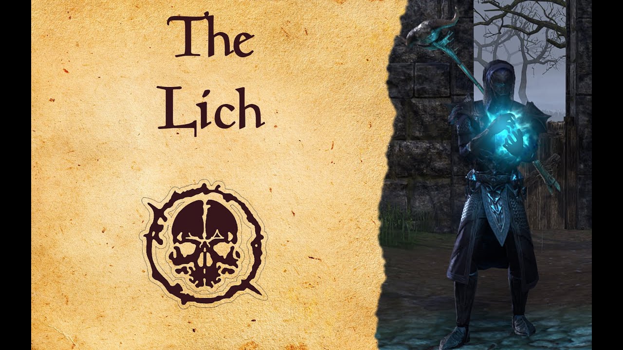 ESO - Magicka Necromancer RP PVE Build - The Lich - YouTube