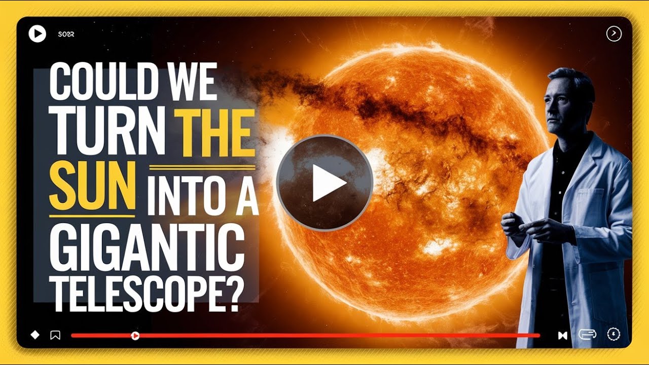 NASA's Wild Plan To Use The Sun As A Mega-Telescope - YouTube